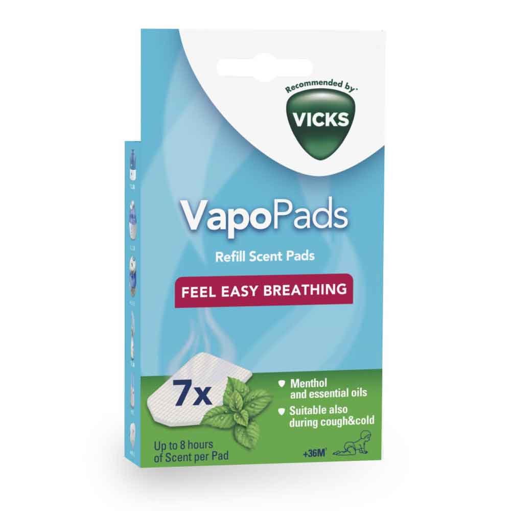 VICKS MENTHOL SCENT PADS | Murrays Health & Beauty (Paul Murray Plc ...