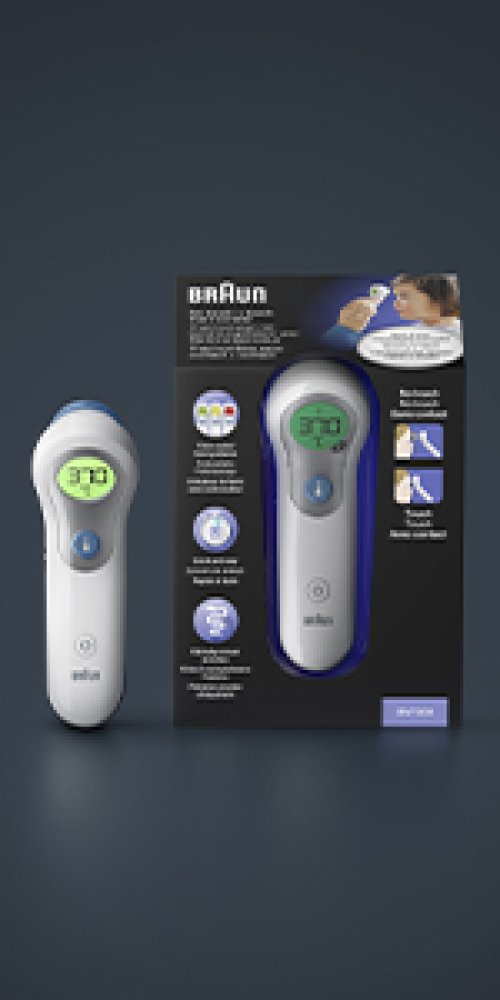 BRAUN NO TOUCH THERMOMETER | Murrays Health & Beauty (Paul Murray Plc ...