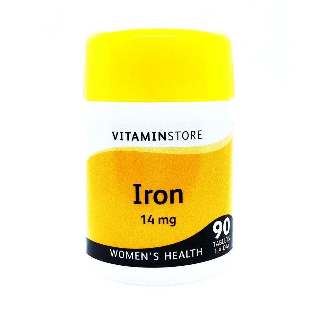IRON TABLETS 14MG 90S | Murrays Health & Beauty (Paul Murray Plc ...
