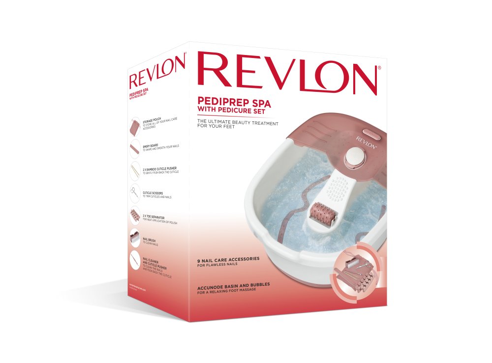 REVLON FOOT SPA WITH PEDICURE SET | Murrays Health & Beauty (Paul ...