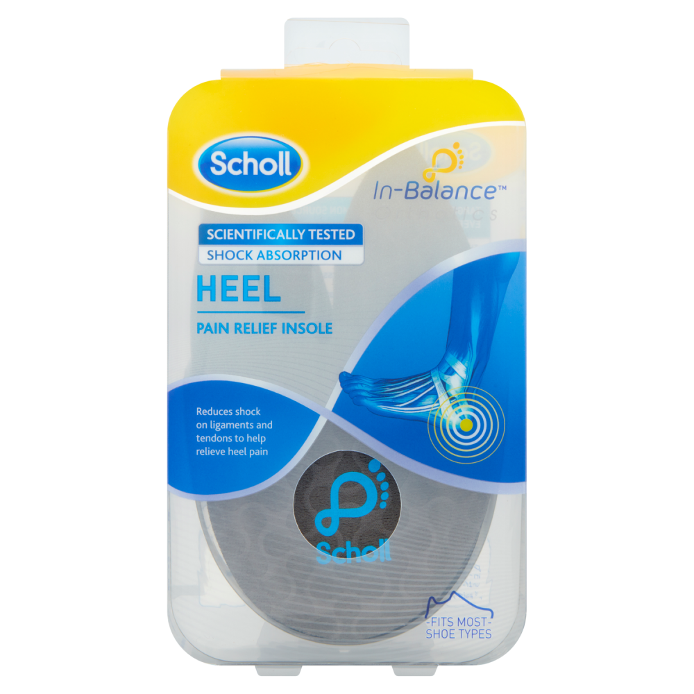 SCHOLL P RELIEF ORTHOTICS HEEL & ANKLE M | Murrays Health & Beauty ...